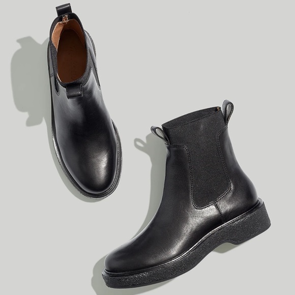 Madewell | Shoes | New Madewell The Camryn Chelsea Boot In Leather ...